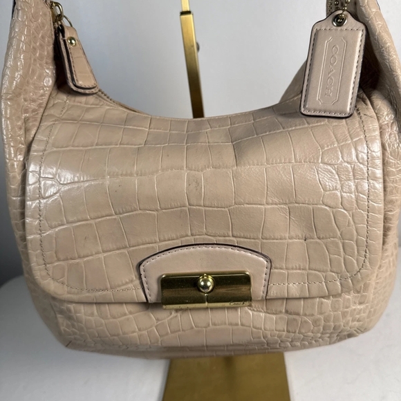 Coach | Bags | Coach Coach Kristin Embossed Exotic Leather With ...